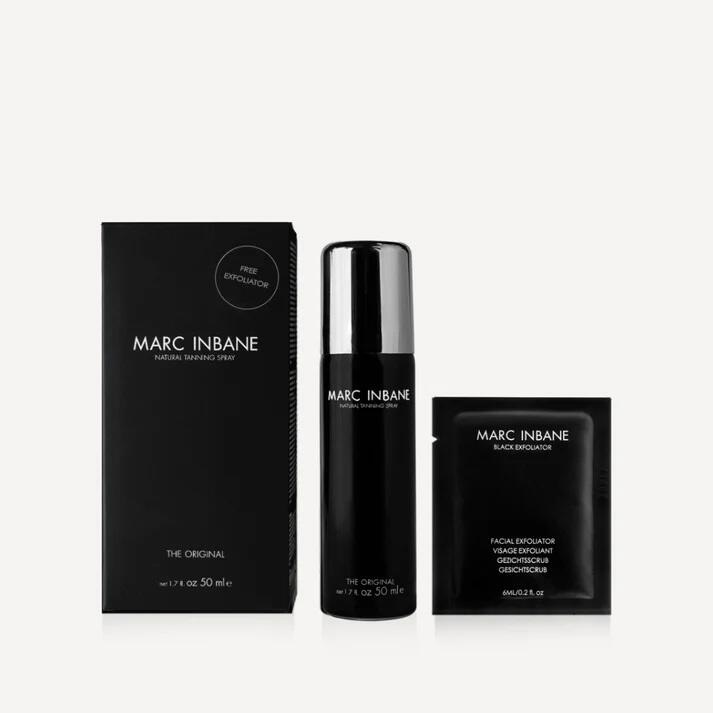 MARC INBANE Le Petit Gaveæske med Selvbruner Spray + Peeling